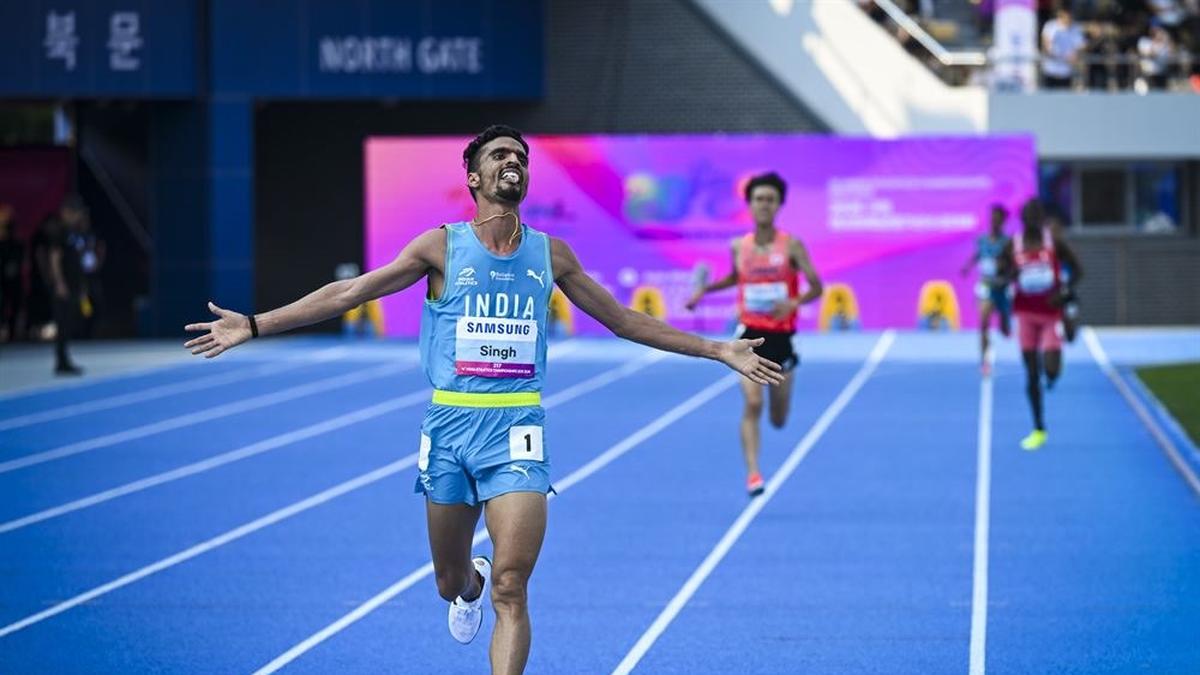 Gulveer Singh wins men’s 5000m gold at Asian Athletics Championships 2025 - Sportstar
